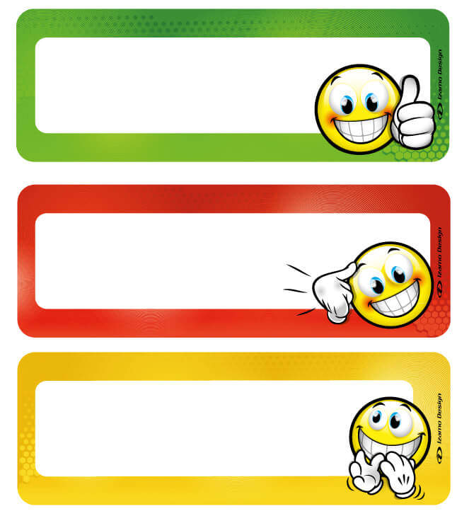 Elementary daily schedule - Blank labels - Izamo Design