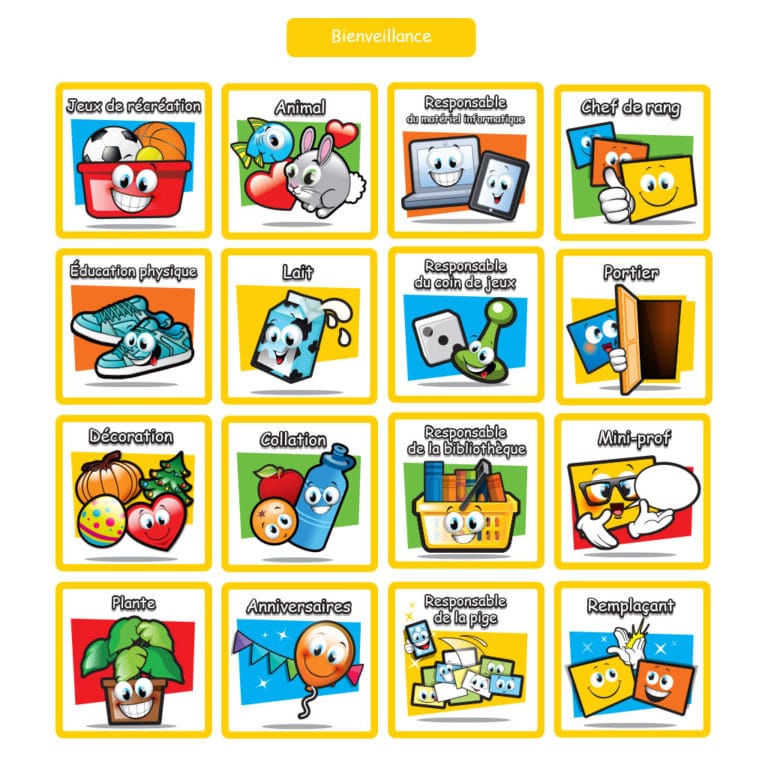 Responsibility Chart – Labels - Izamo Design