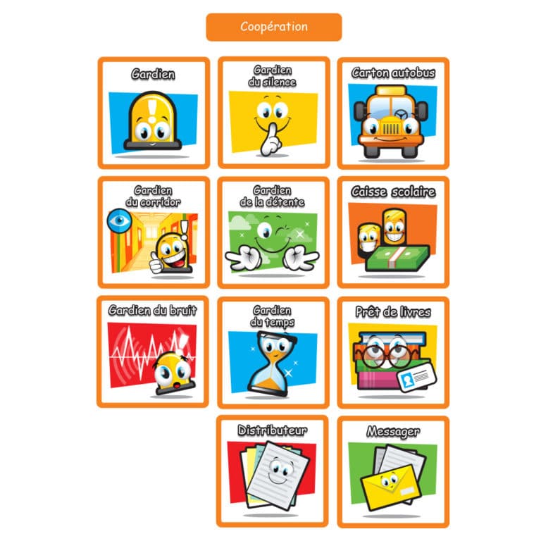 Responsibility Chart – Labels - Izamo Design